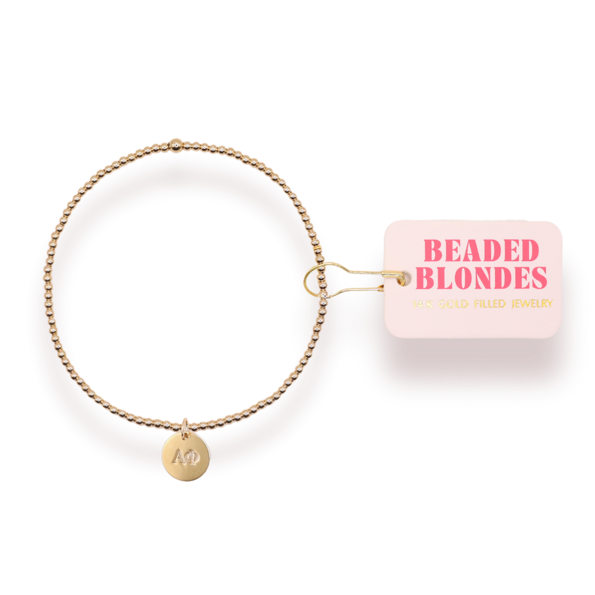 Alpha Phi Charm Bracelet – Beaded Blondes